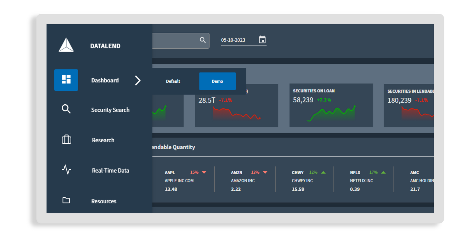 Data & Analytics – DataLend’s New User Interface - EquiLend